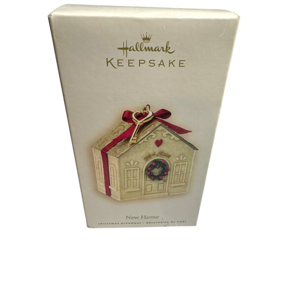Hallmark | Holiday | New Home Christmas Ornament With Key Ribbon 207 ...